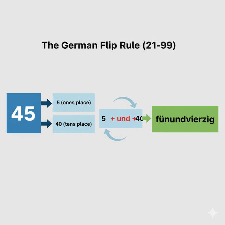 German Numbers 1–100: How to Pronounce Them Correctly